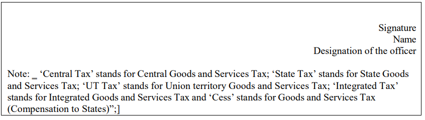 FORM GST PMT-03A – GST Learn
