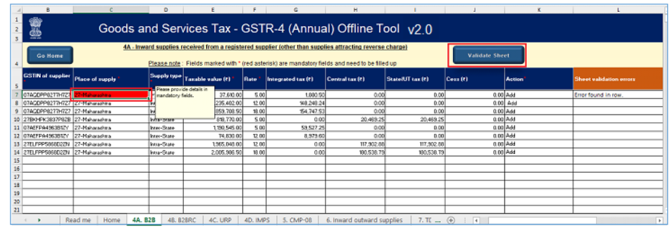 Preparing GSTR-4 – Return for Financial Year by Composition Taxpayer ...