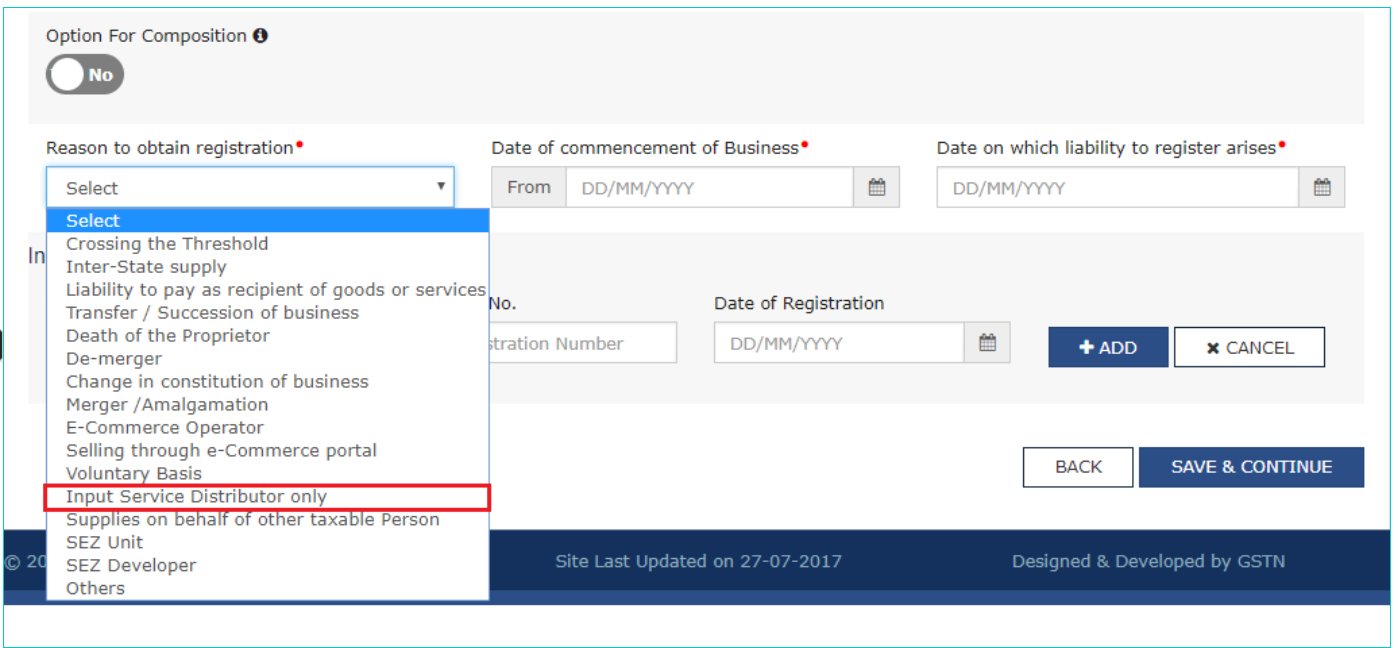 FAQs on Registration for Input Service Distributors Explained