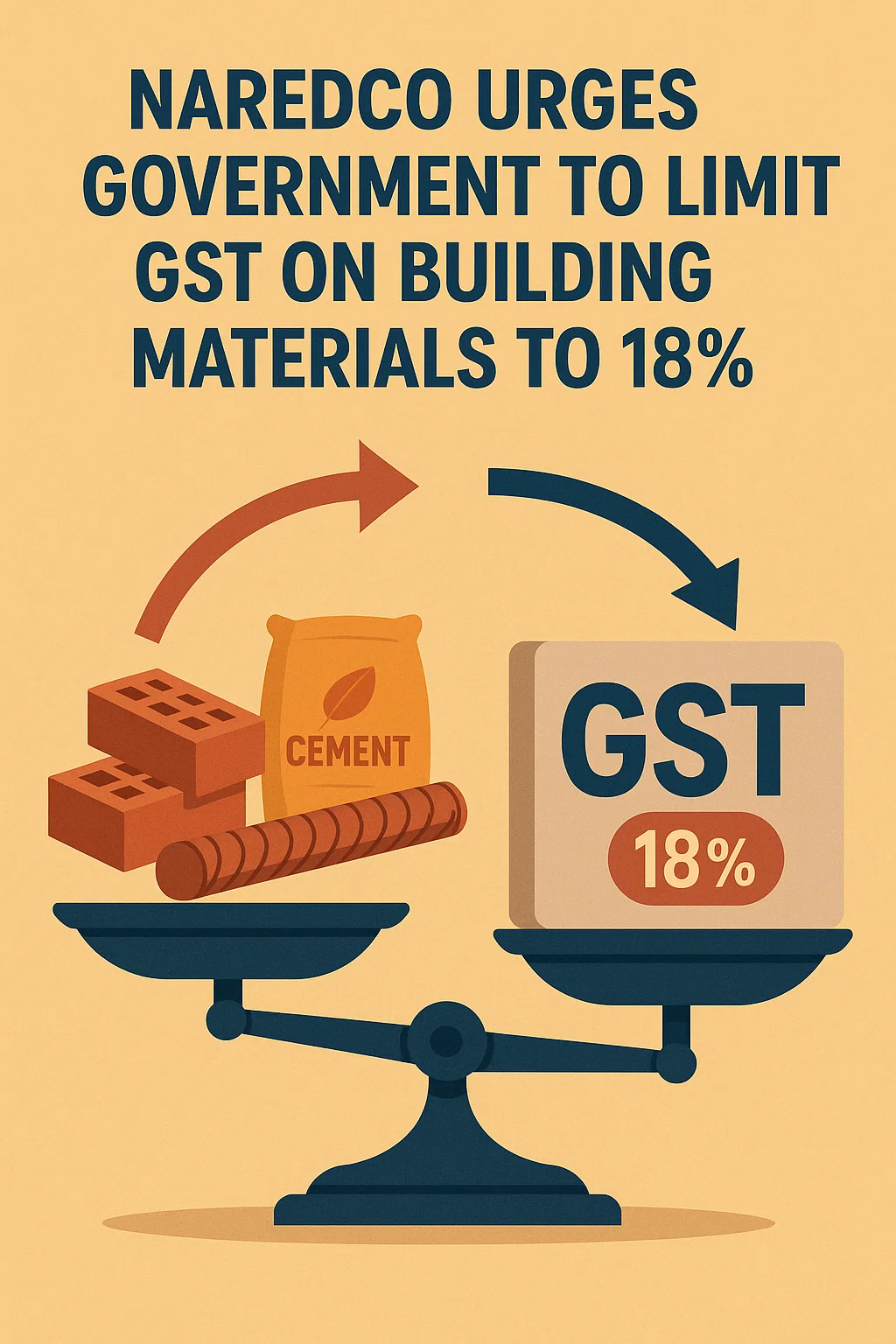 NAREDCO Urges Government to Limit GST on Building Materials to 18% ...